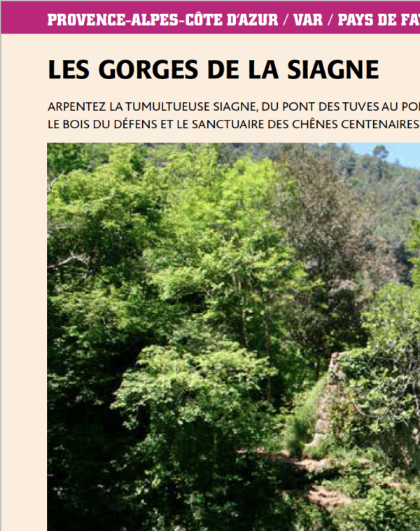 BALADES | Les gorges de la Siagne